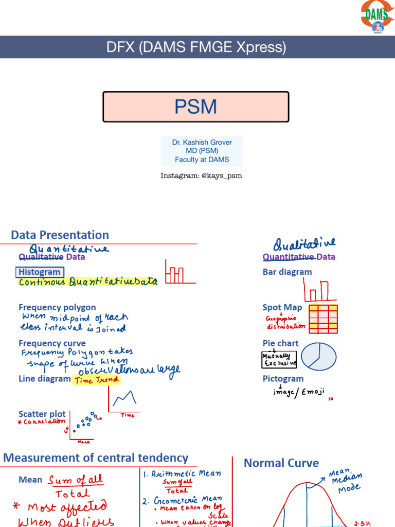4. PSM | PDF | Mode (Statistics) | Skewness