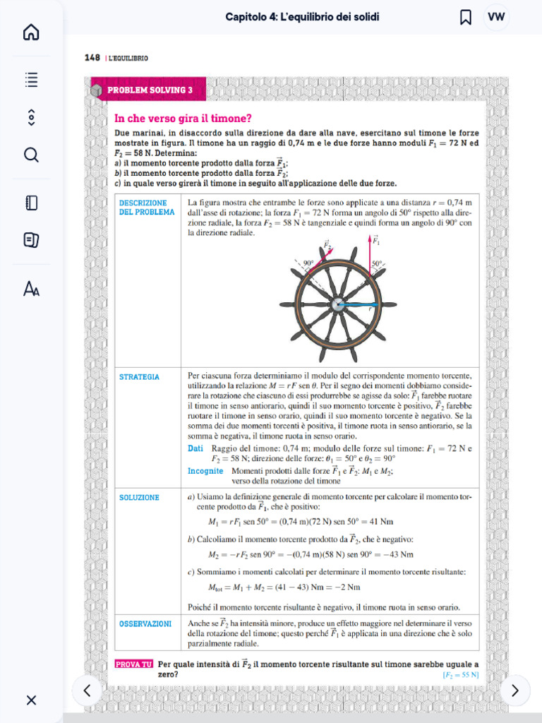 3 L'Equilibrio Di Un Corpo Rigido 5 | PDF