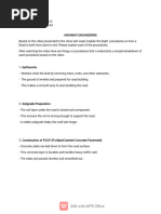 Road Construction Process Overview | PDF