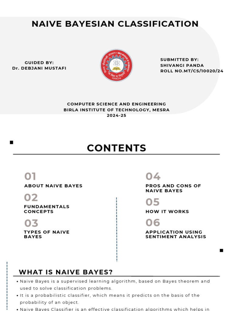 24 Shivangi DMDW | PDF | Statistical Classification | Applied Mathematics