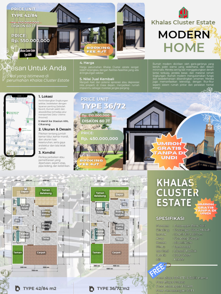 Keunggulan Khalas Cluster Estate | PDF