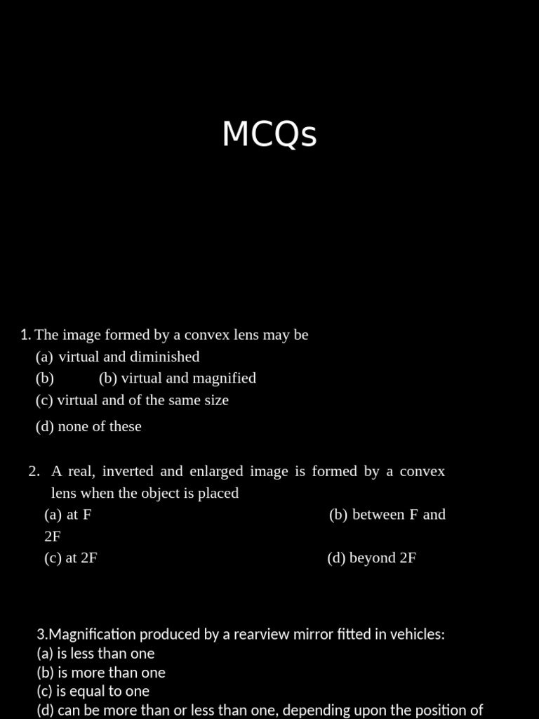 MCQs 27-4 | PDF | Teaching Methods & Materials | Science & Mathematics