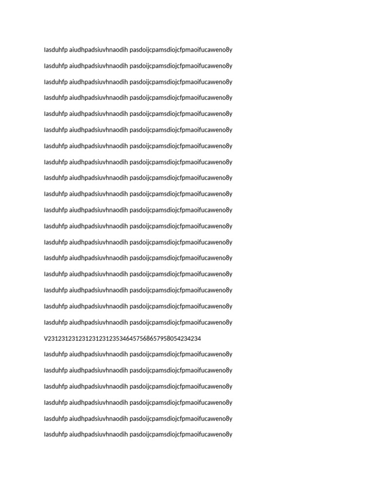 Random Text Analysis | PDF