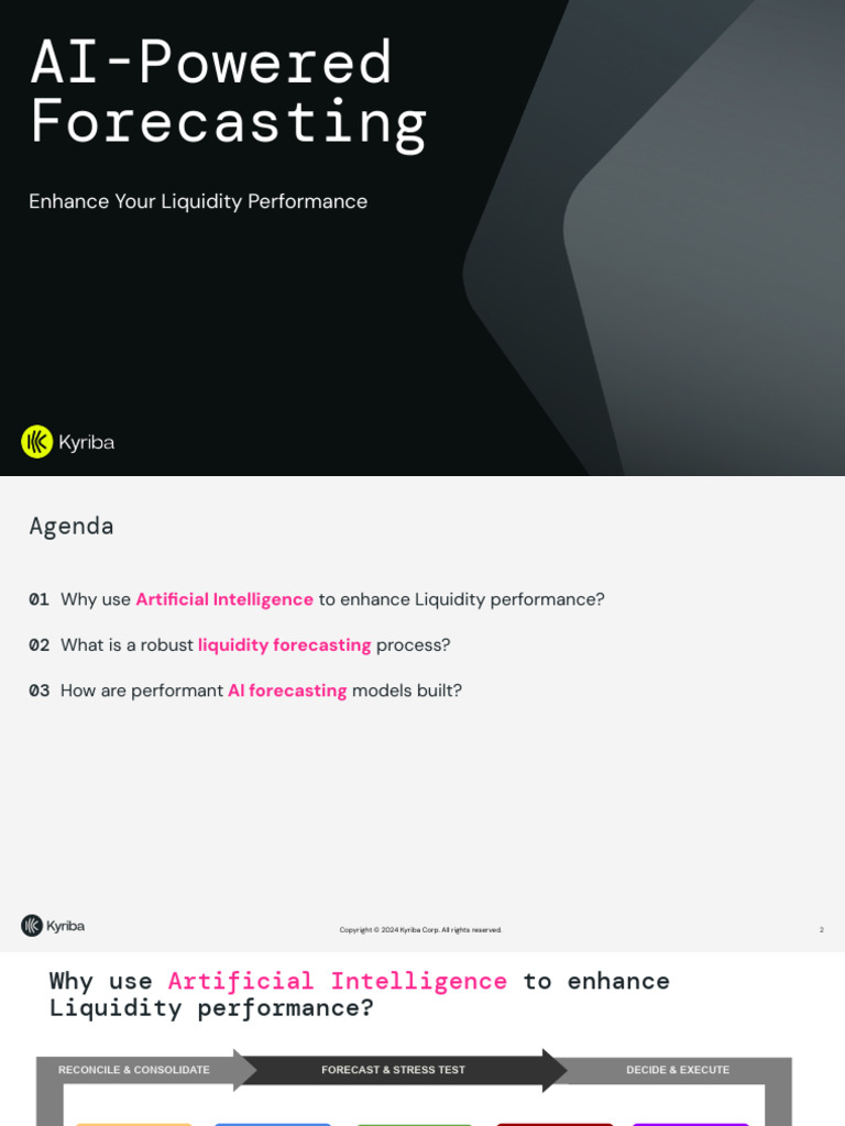 AI Powered Liquidity Forecasting | PDF | Time Series | Artificial ...