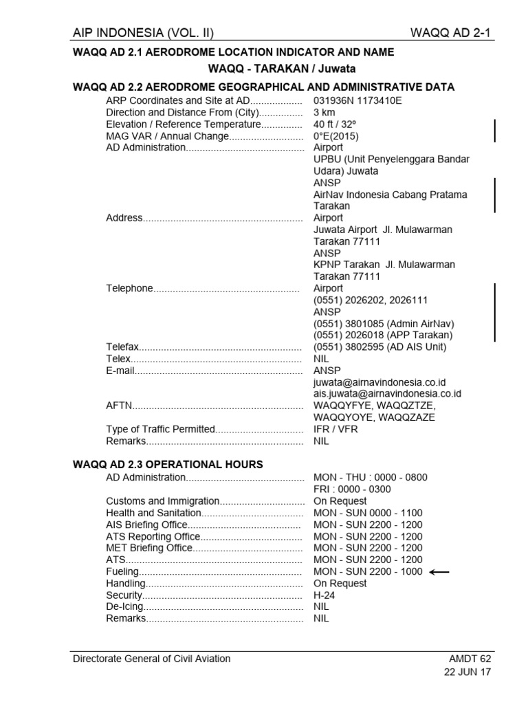 134-Waqq - Juwata (Ad2-1 To Ad2-9) | PDF | Visual Flight Rules | Air ...