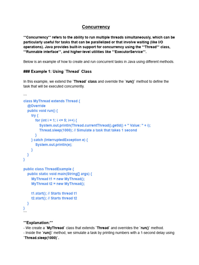 Thread + Concurrency | PDF | Queue (Abstract Data Type) | Thread ... Thread + Concurrency | PDF | Queue (Abstract Data Type) | Thread ...
