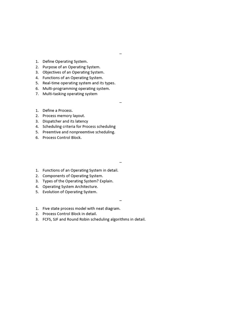 Five State Process Model Explained | PDF