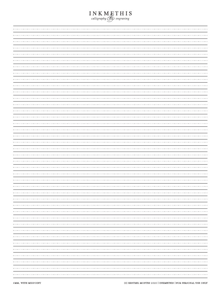 Guide Sheets Inkmethis | PDF