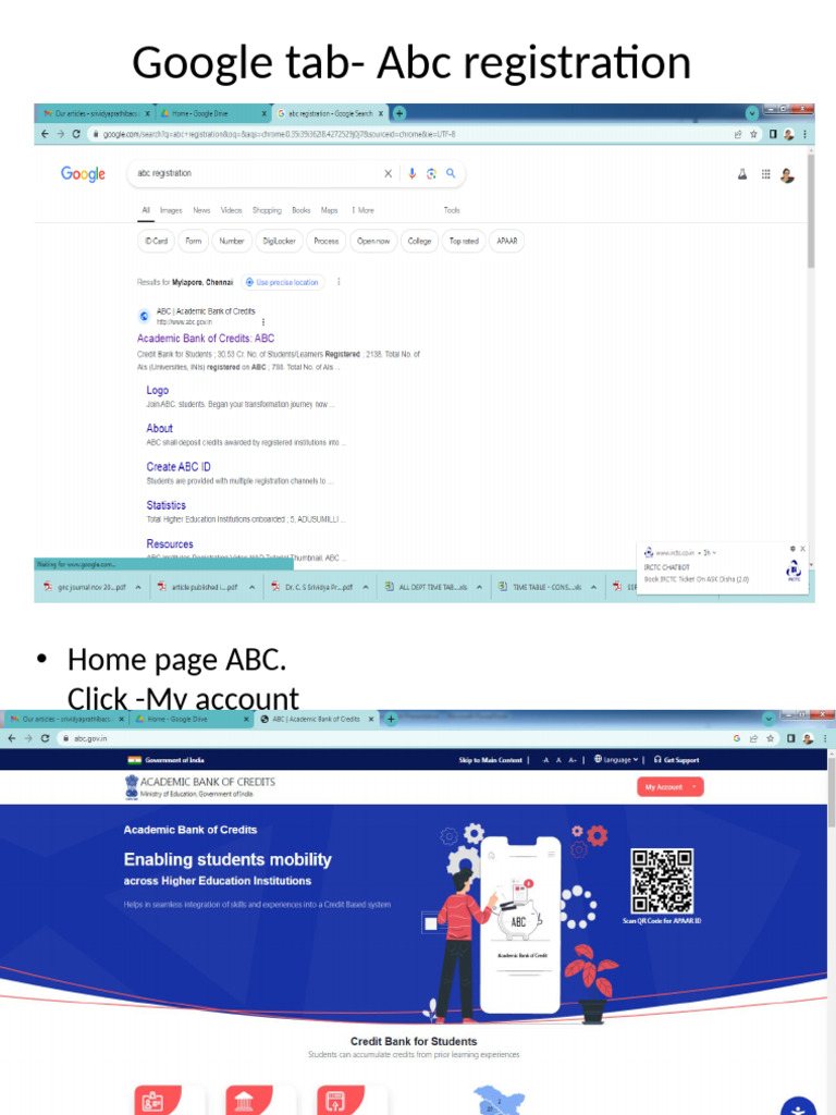 Abc Account Creation | PDF