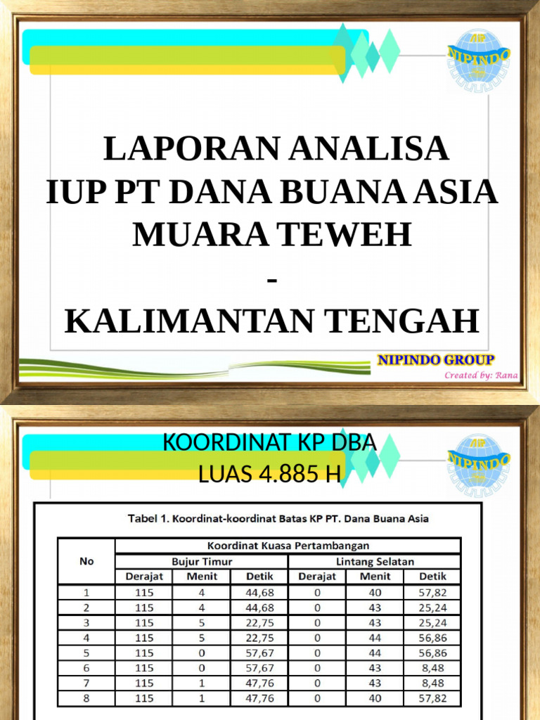 Persentase Hasil Eksplorasi DBA | PDF