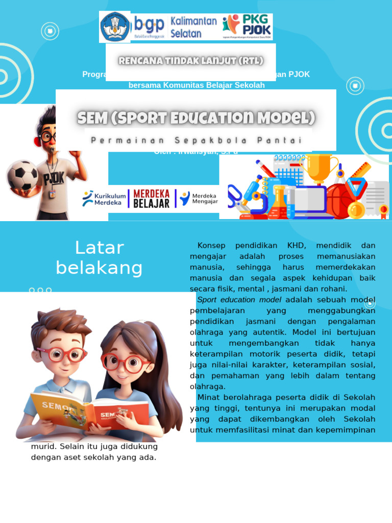 RTL Irwansyah PPKG PJOK Sport Education Model | PDF | Karier & Perkembangan