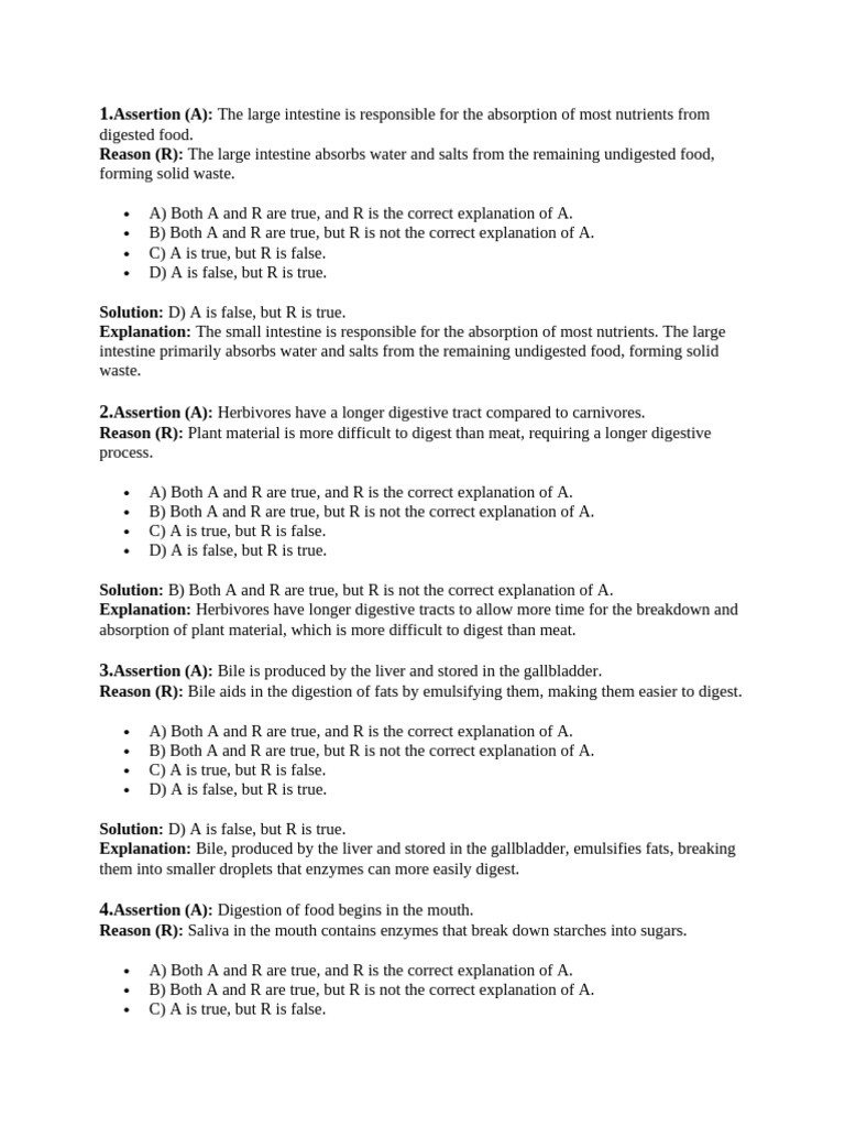 Sample 7 | PDF | Digestion | Small Intestine