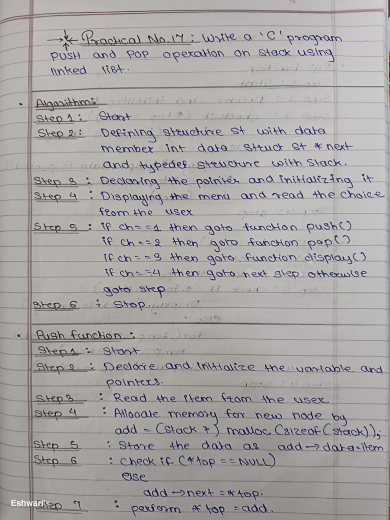 Data Structure Practical 17 | PDF | Computer Programming | Computer Data