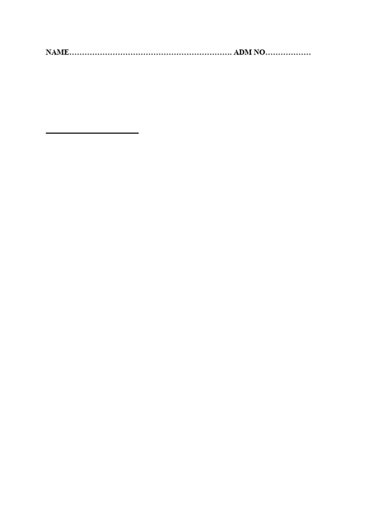 Form-One-CRE-Set-2-MS-1 | PDF | Books Of Kings | Old Testament Books