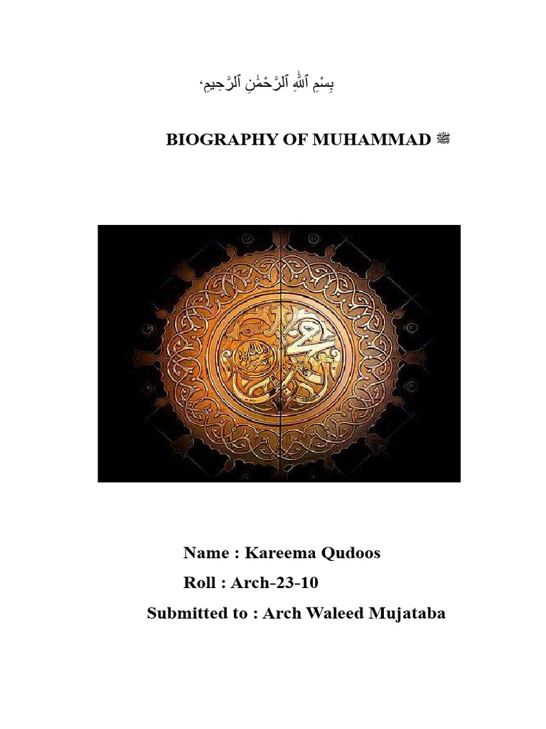 Biography of Muhammad | PDF | Muhammad | Medina