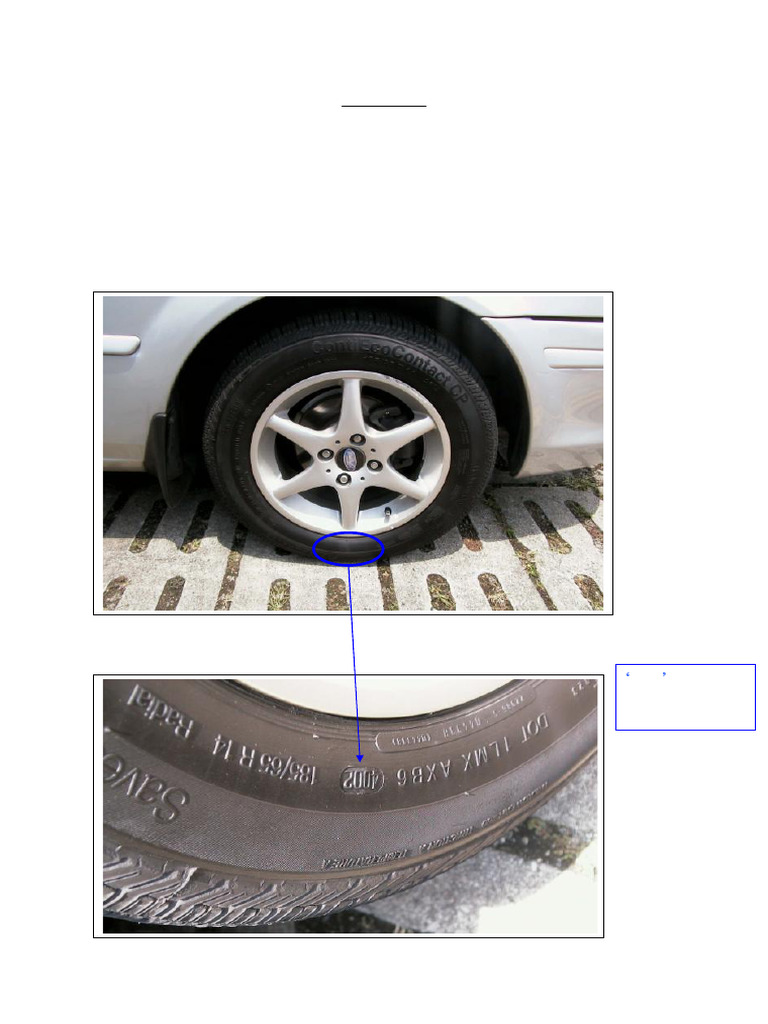 How to Check Tire Expiry Dates | PDF | Tire | Transportation Engineering