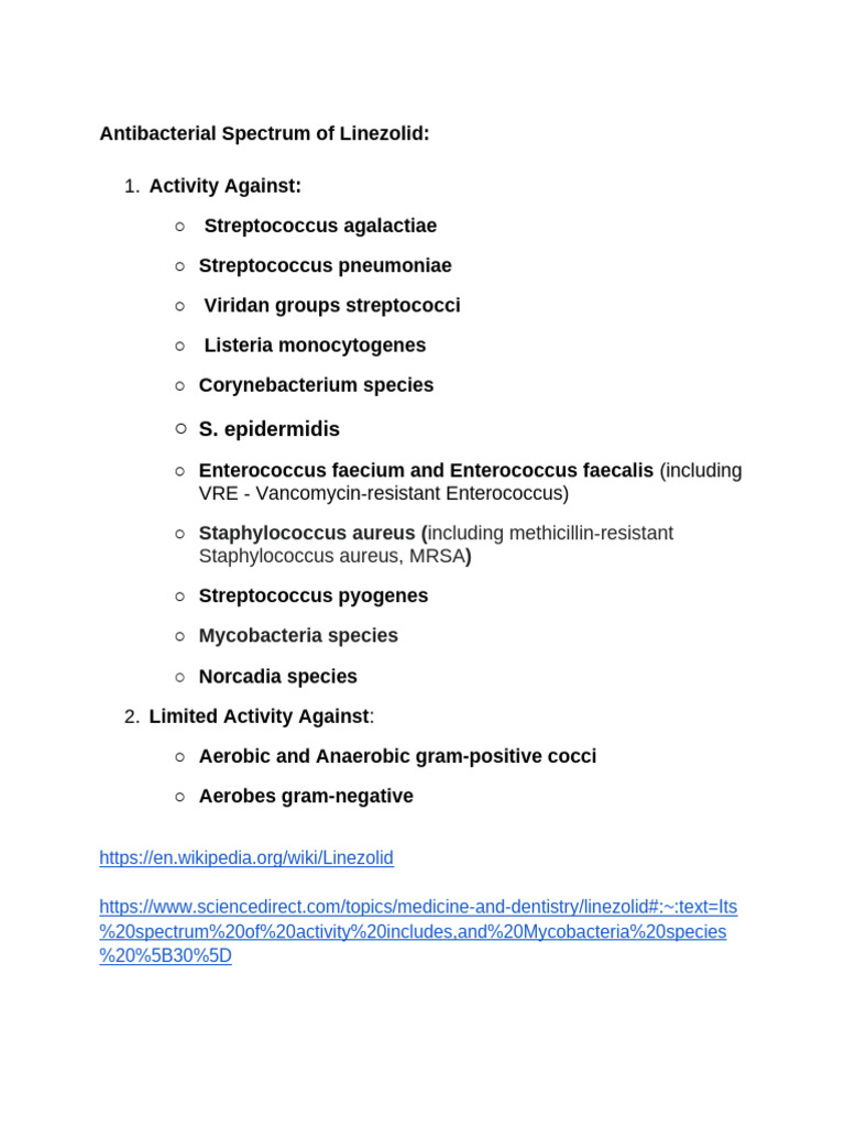 Spectrum Data of Linezolid | PDF | Self-Improvement | Science & Mathematics