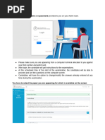 ASSET Exam Instructions for Students | PDF