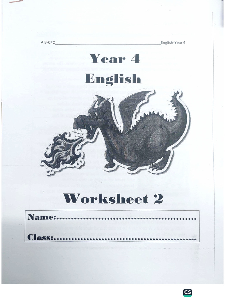 Worksheet 2-1 | PDF