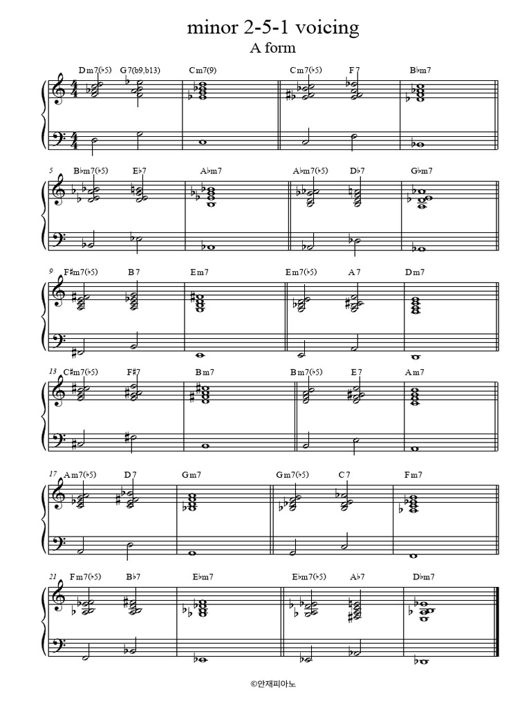 Minor 2-5-1 Aform | PDF