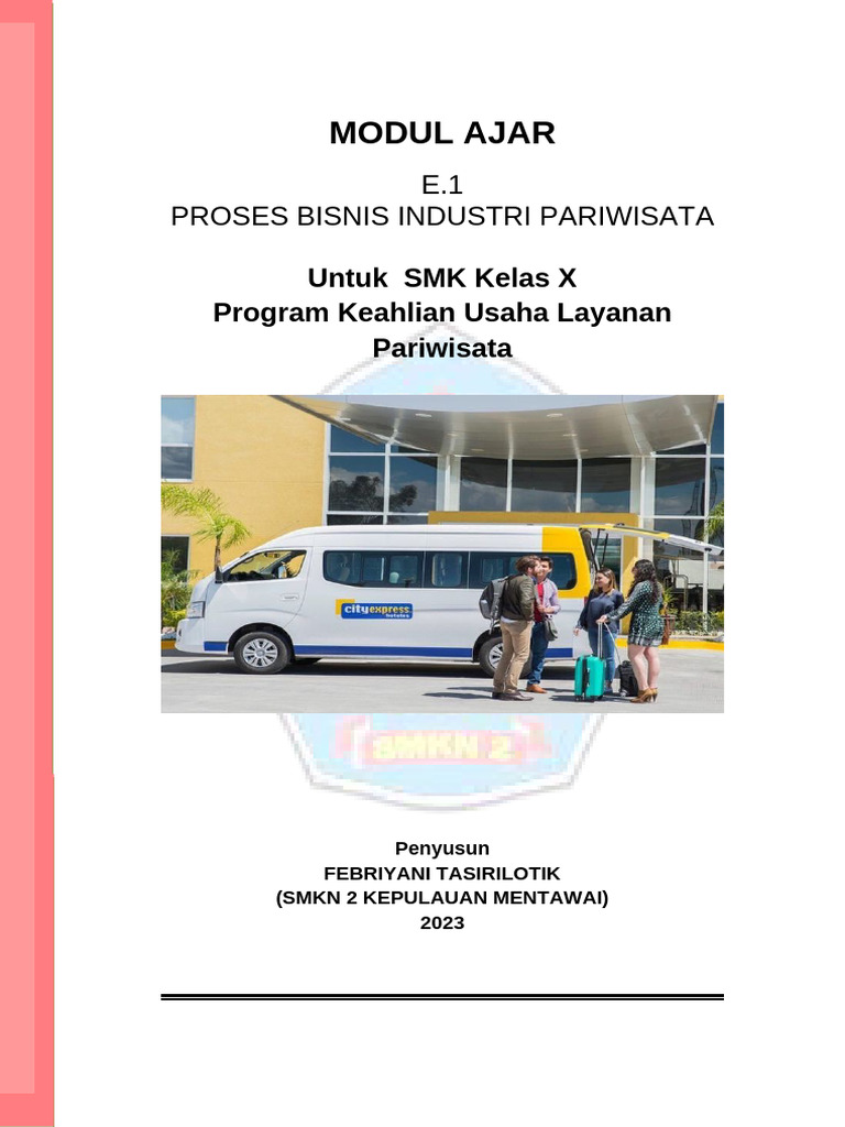 Modul DDPK Ulp X (P.b. Industri Pariwisata) | PDF | Karier & Perkembangan