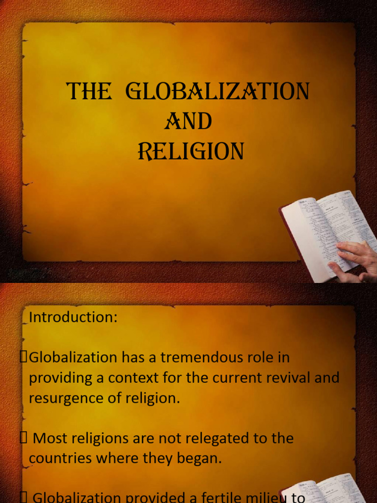 Globalization's Impact on Religion | PDF | Politics