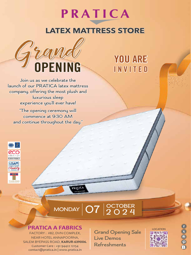 Opening Ceremony Invitation | PDF