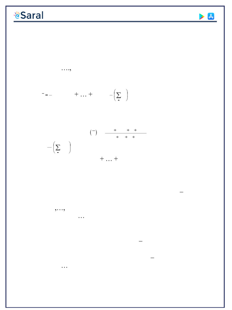 JEE Statistics and Probability Notes | PDF | Mean | Probability