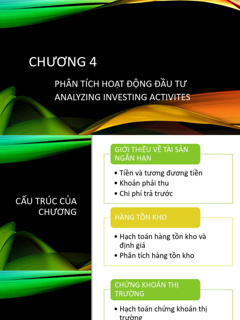 Chapter4 InvestingActivities | PDF