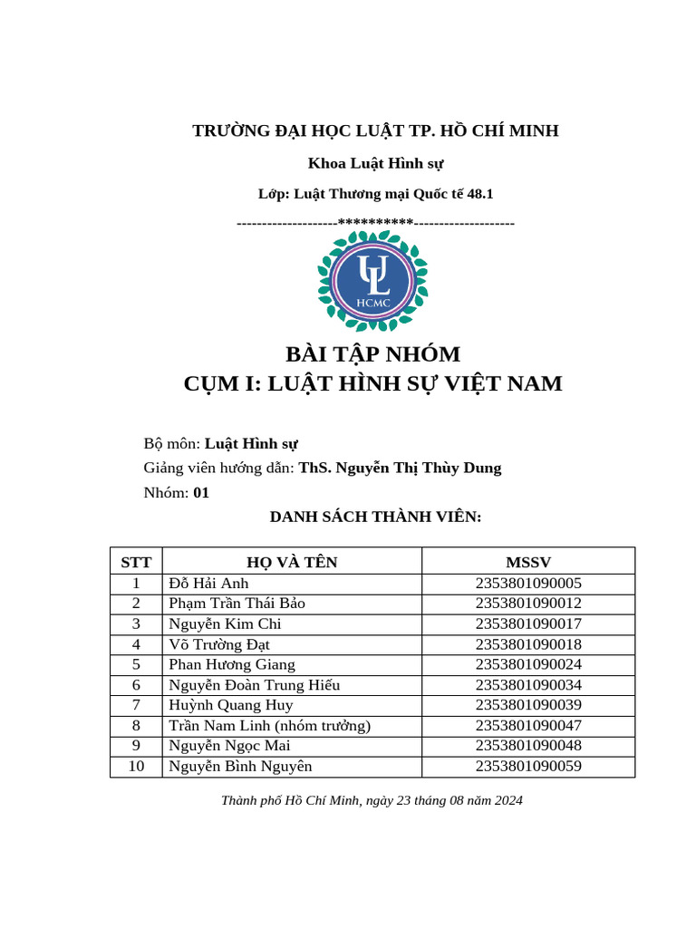 BT Nhóm LHS C M 2 | PDF