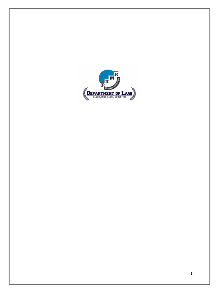 Sample PIL Assignment For LLB III | PDF | International Law | Damages