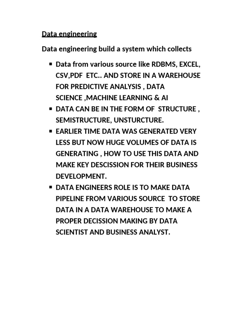 Data Engineering | PDF | Computers