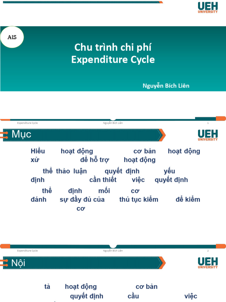 Bài Giảng Chu Trình Chi Phí | PDF