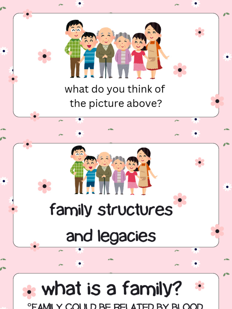 Family Legacy - 20241013 - 134314 - 0000 | PDF | Family | Parent