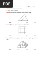 ICSE Class 9 Mathematics Sample Paper | PDF | Area | Triangle