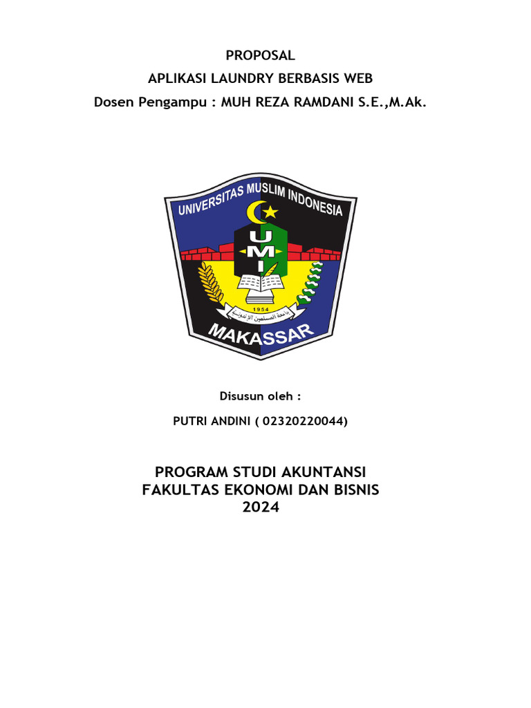 Putri Andini - 02320220044 - B2 Lab Interprise Reseurce Planning | PDF