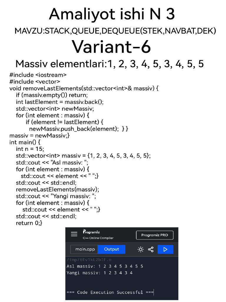 3-Amaliy Algoritm | PDF