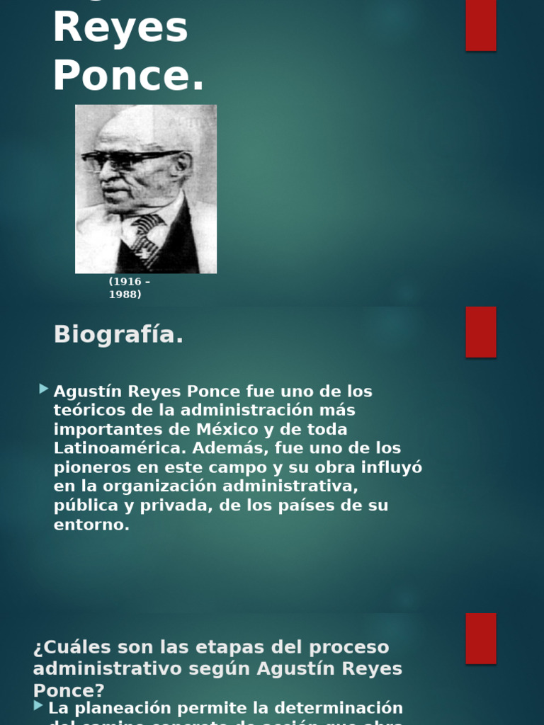 Agustín Reyes Ponce | PDF