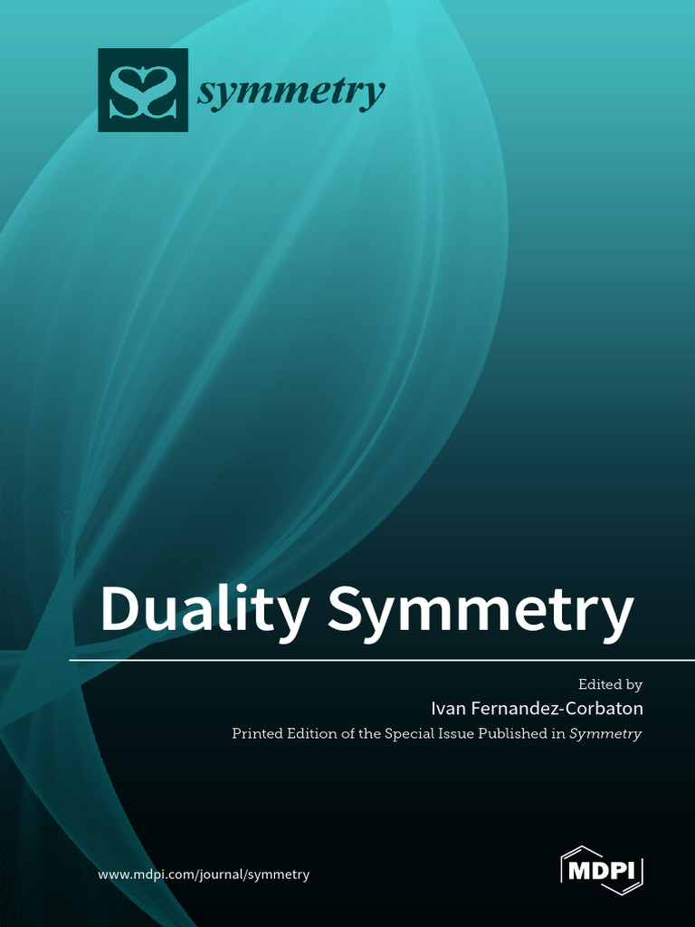 Duality Symmetry Special Issue Overview | PDF | String Theory | Gauge ...