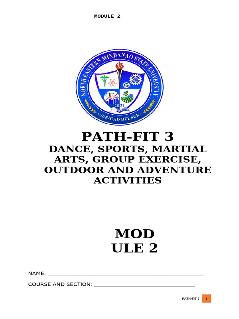 module 2 in PATH-FIT 3 | PDF | Dances