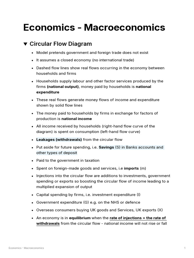 Economics - Macroeconomics | PDF | Consumption (Economics) | Macroeconomics