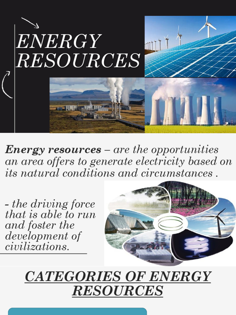 Energy Resources EarthSci | PDF | Geothermal Energy | Renewable Energy