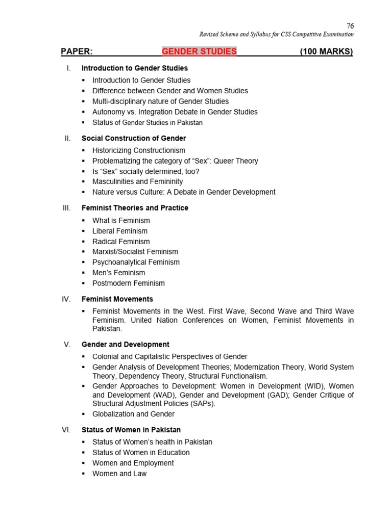 Gender Studies | PDF | Feminism | Gender Studies