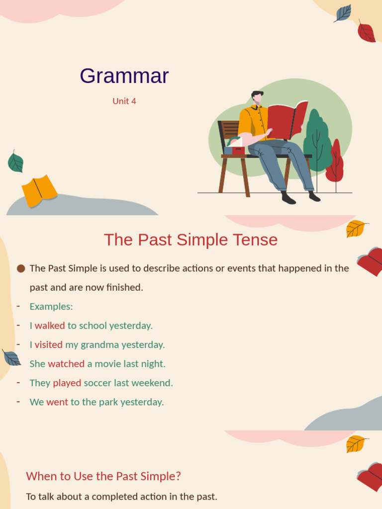 Unit 4 Grammar | PDF