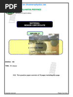 Grade 12 Life Sciences Paper 2 Terminologies-1 | PDF | Genetics | Gene