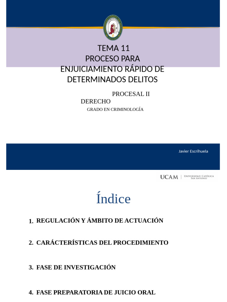 Tema+11.+el+enjuiciamiento+r C3 81pido | PDF | Sentencia (ley) | Castigos