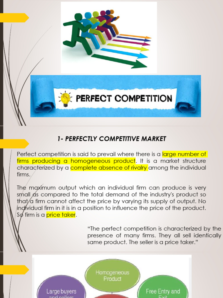 Perfect Competition (Market) | PDF | Economic Equilibrium | Profit ...