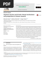 Oxytocin, Empathy, and Personal Space | PDF | Empathy | Experiment