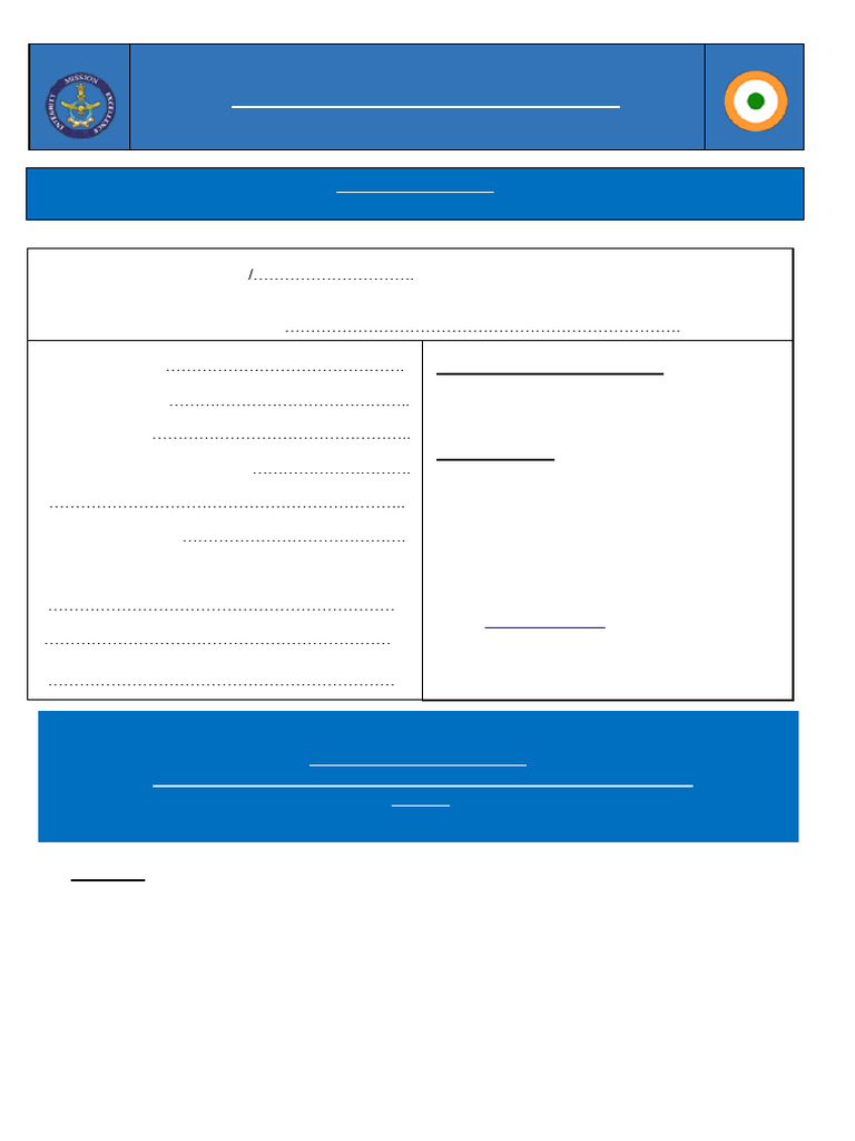 AFSB Call Up Letter for NDA153/NA115 | PDF | Identity Document | Indemnity