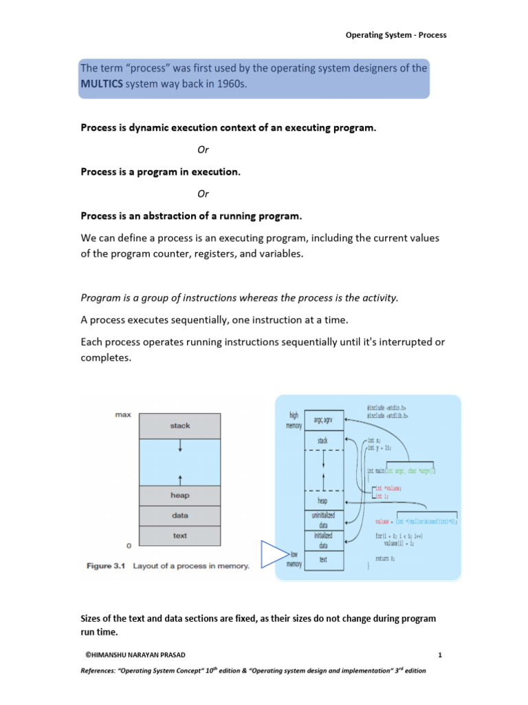 OS Process | PDF | Process (Computing) | Operating System OS Process | PDF | Process (Computing) | Operating System